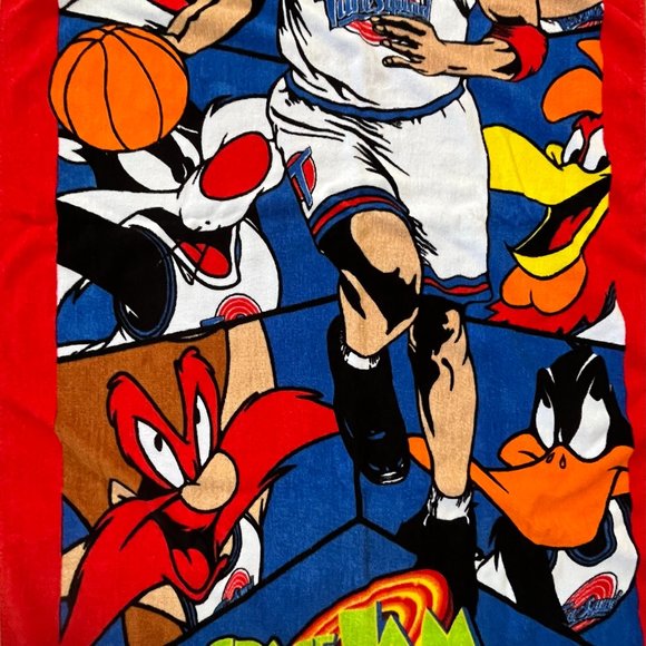 Warner Bros. | Bath | 996 Space Jam Beach Towel Michael Jordan Looney ...